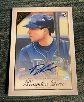 2019 Topps Gallery Brandon Lowe Autograph Rookie Auto RC #44 Rays | eBay