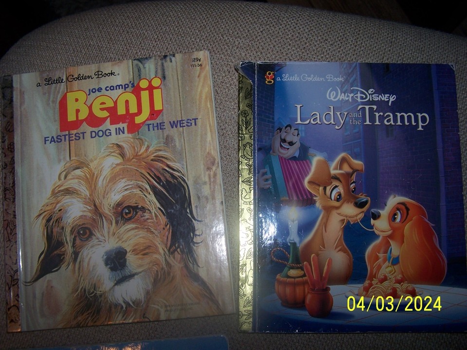 3-A BIG Golden Books and 4-A Little Golden Disney Books | eBay