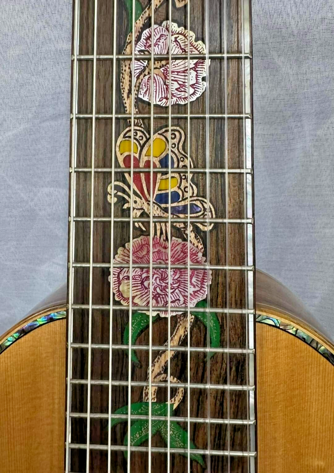 Blueberry Handmade Ten String Classical Nylon String Guitar Pre-Order ...