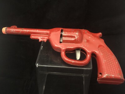 Vintage Wyandotte? Pressed Steel Tin Clicker Toy Gun Original Glossy ...