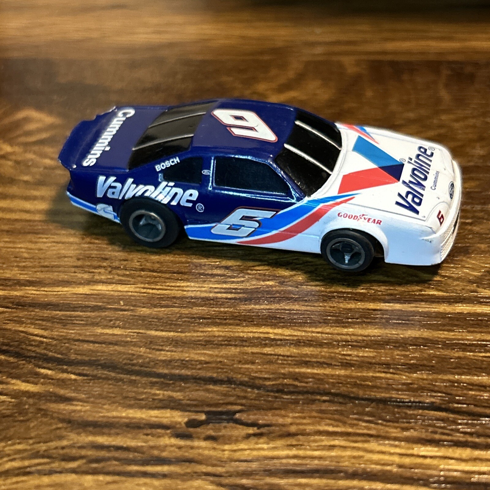 READ Tyco VALVOLINE CUMMINS #6 NASCAR HO SLOT CAR | eBay
