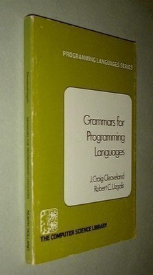 Grammars for programming languages (Programming languages series), Unknown | eBay