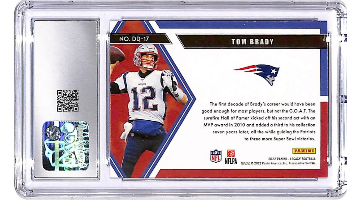 2022 Panini Legacy - Decade of Dominance Tom Brady #DD-17 for sale ...