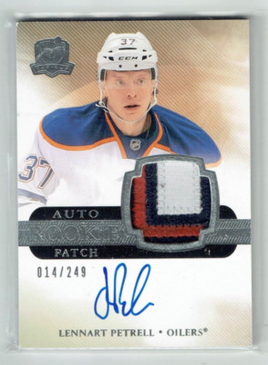 11-12 UD Upper Deck The Cup Lennart Petrell /249 Rookie Patch Auto | eBay