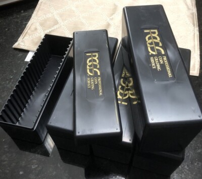 5 PCGS ORIGINAL BLACK BOXES EXCELLENT ~ NO STICKERS NO TAPE ~ PRIORITY ...