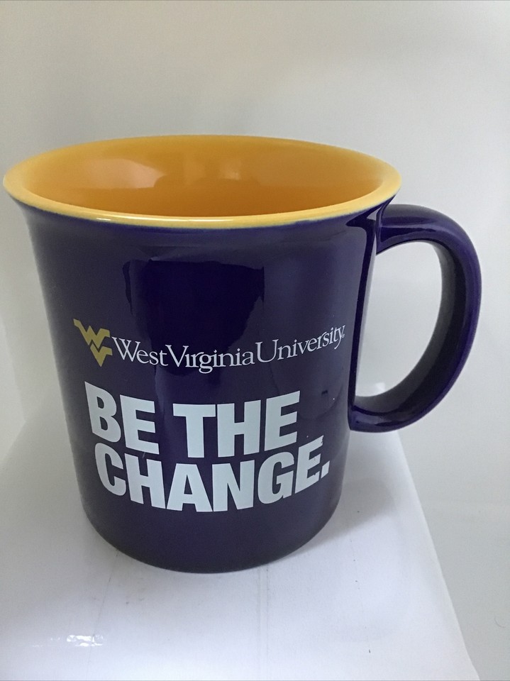 WEST VIRGINIA UNIVERSITY COFFEE MUG. WEST VIRGINIA UNIVERSITY MUG. WVU ...