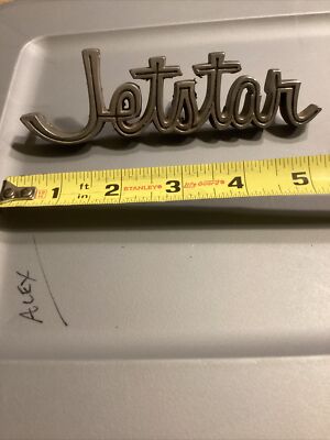 GM 1964 Oldsmobile Jetstar front fender emblem badge trim molding ...