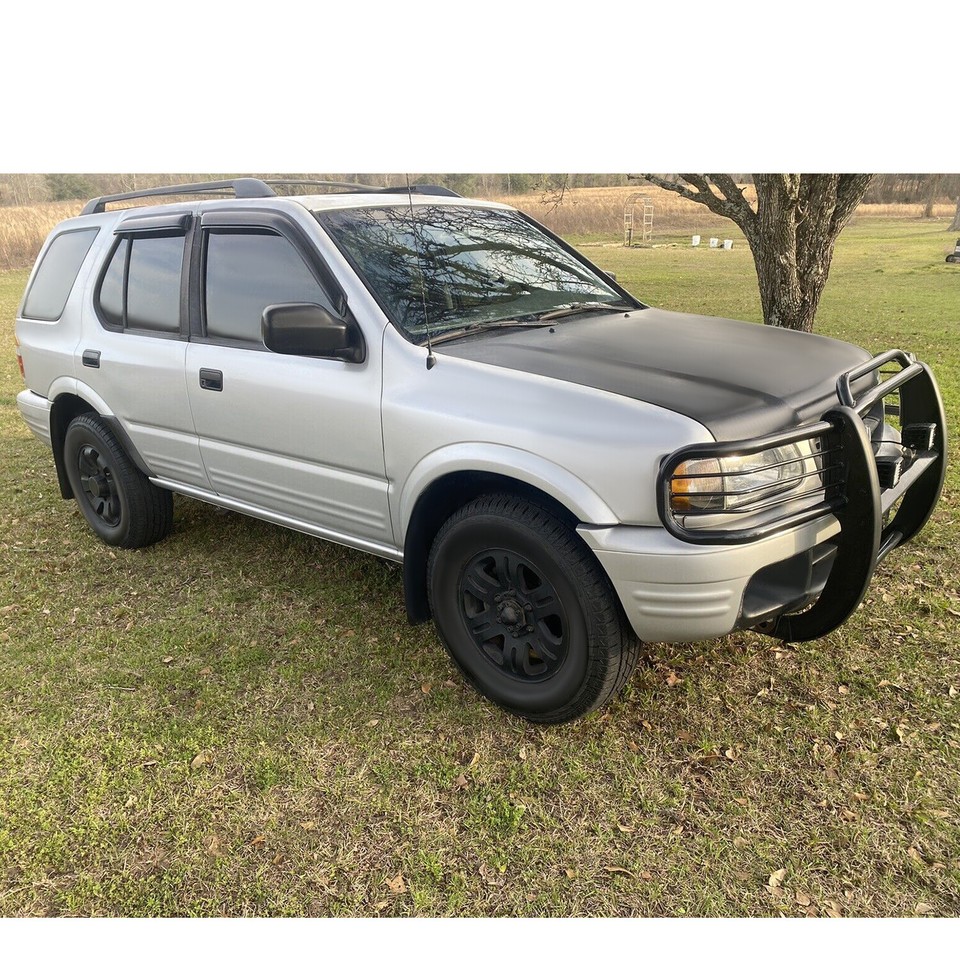 For Isuzu Rodeo Amigo 1998-2004 Bull Bar Grille Guard Black Steel Power ...