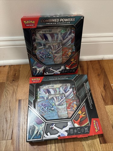 2 Pokemon Combined Powers Premium Collection Box’s One Is Sealed, One ...