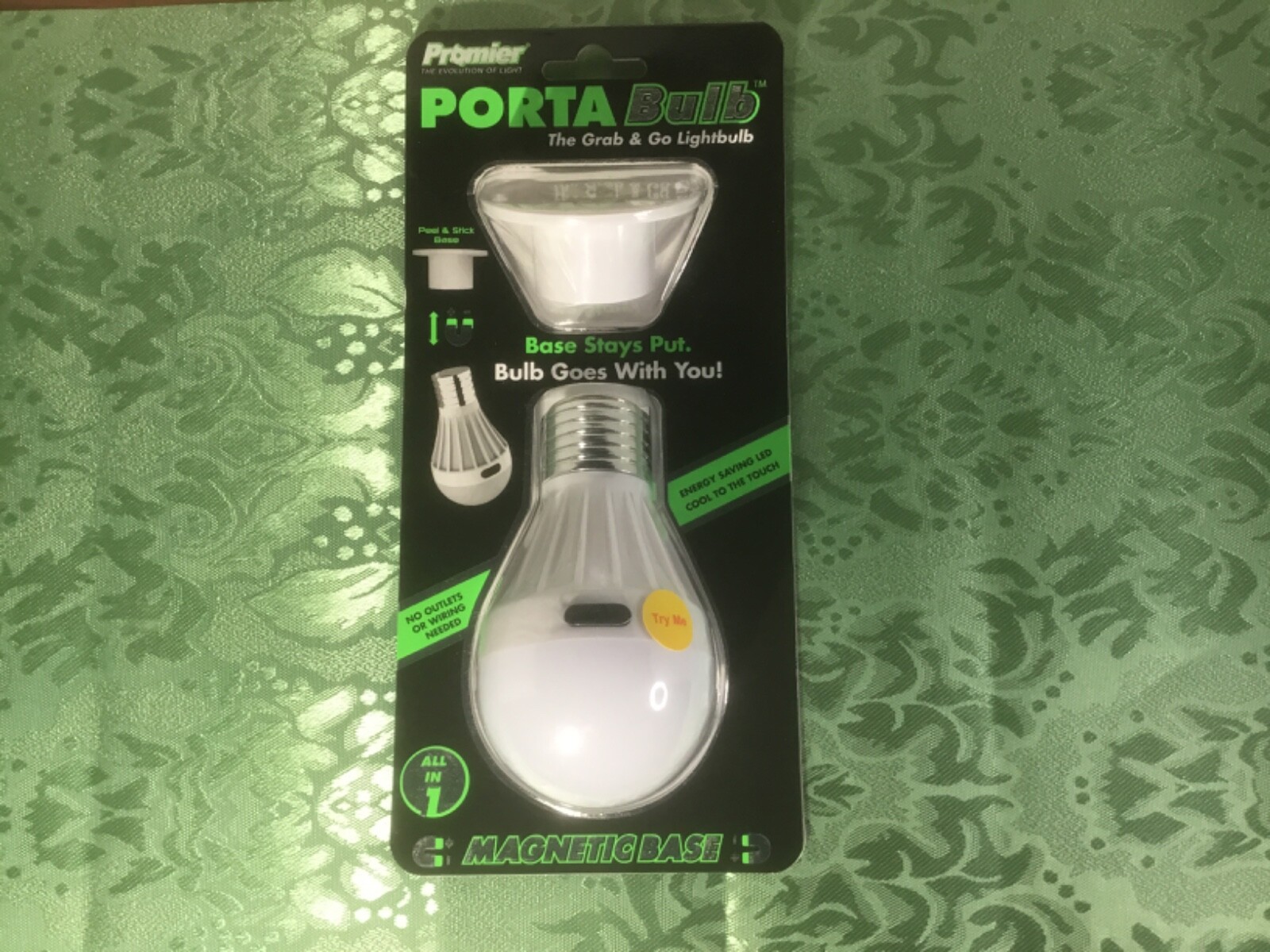Porta Bulb LED Grab and Go Wireless Light Bulb New Fun and Convenient ...