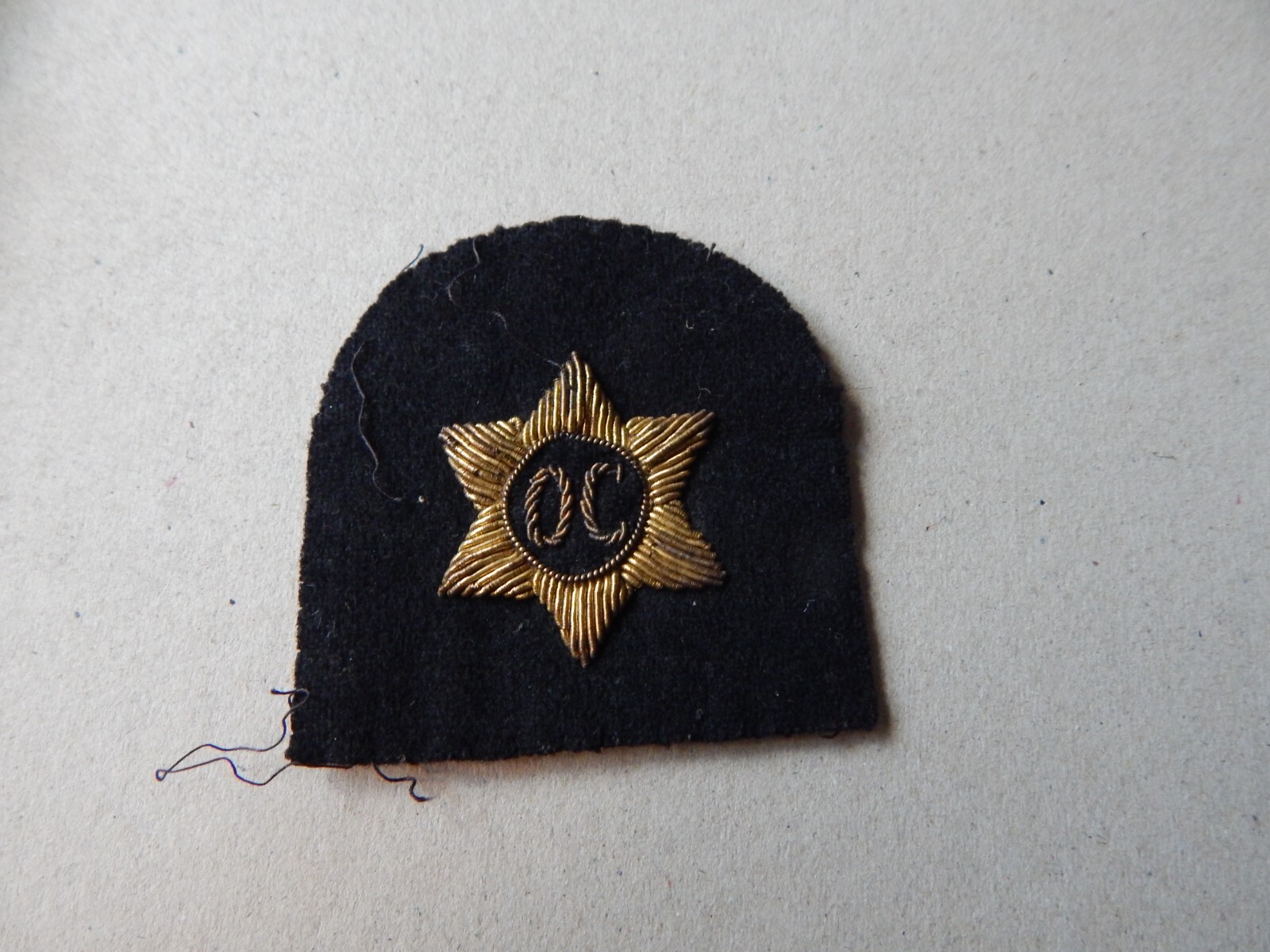 British Royal Navy Bullion Officer's Cook Badge | eBay UK