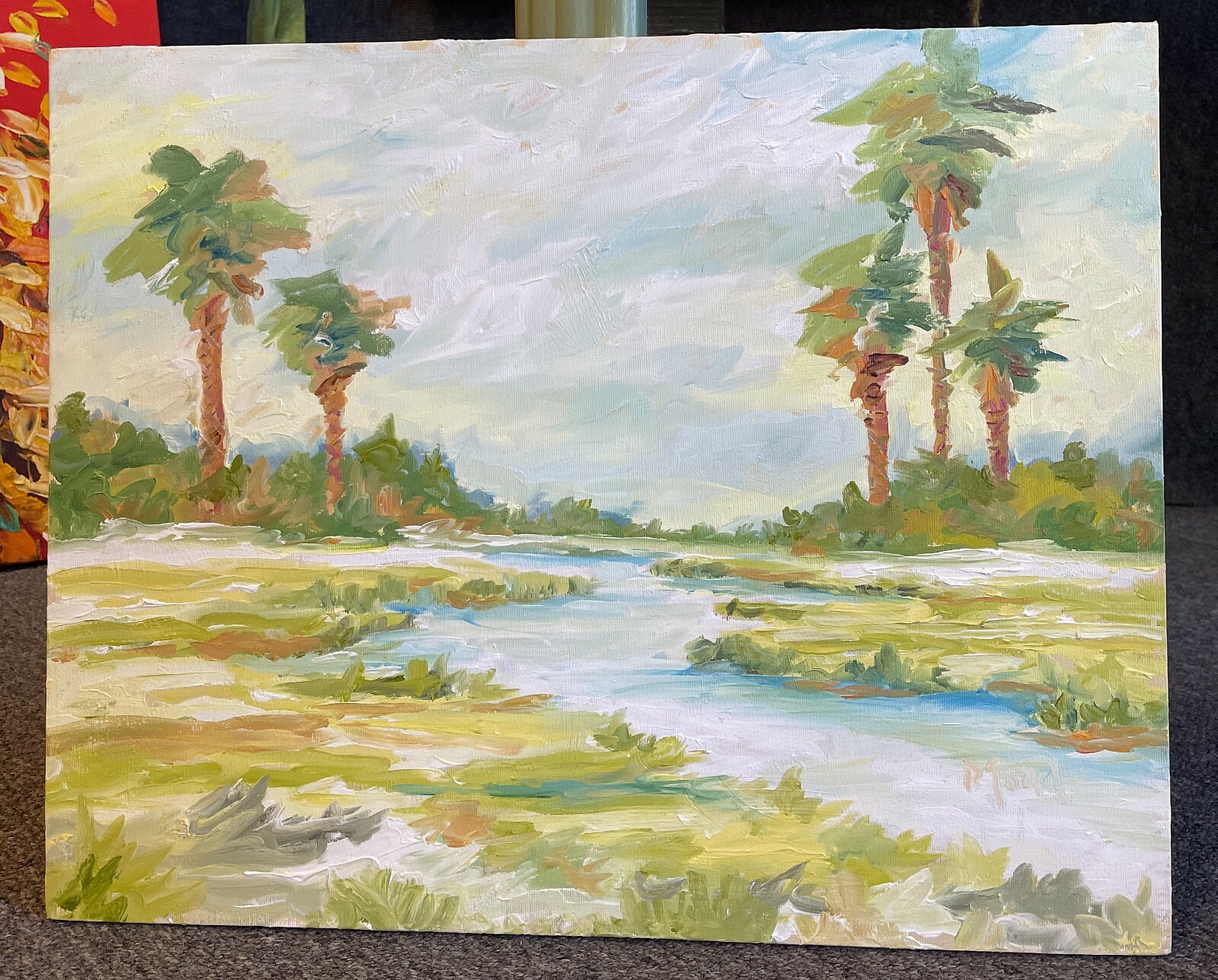 DAN GOAD ORIGINAL OIL ON CANVAS PAINTING Signed 16x20 | eBay