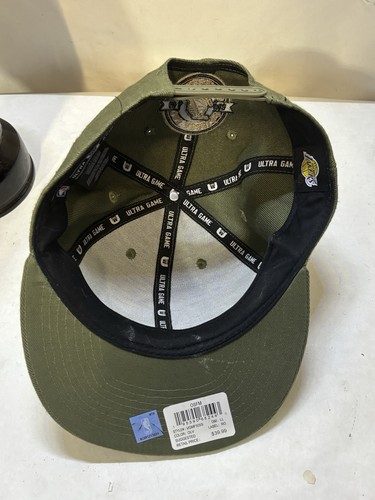 Los Angeles Lakers NBA Ultra Game Olive OSFM Snapback Hat Cap Mint ...