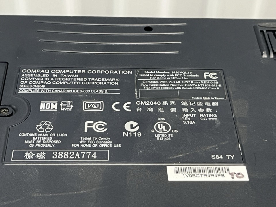 Vintage Compaq Presario 1692 Windows 98 Laptop | eBay