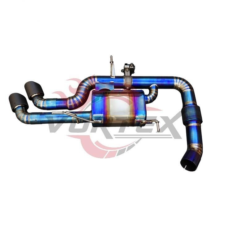 BMW i8 1.5T 2014-2018 Valvetronic Muffler Exhaust Titanium Burnt Blue ...