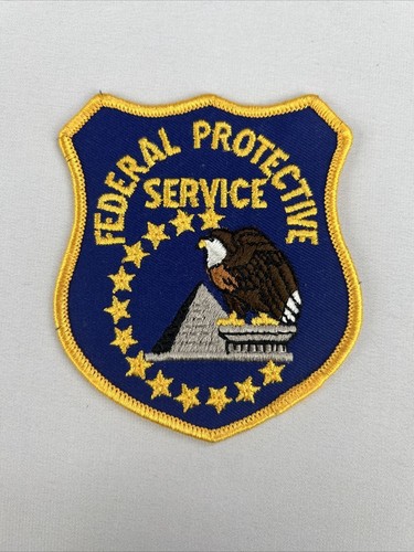 1980s Police Patch Federal Protective Service Badge | eBay UK