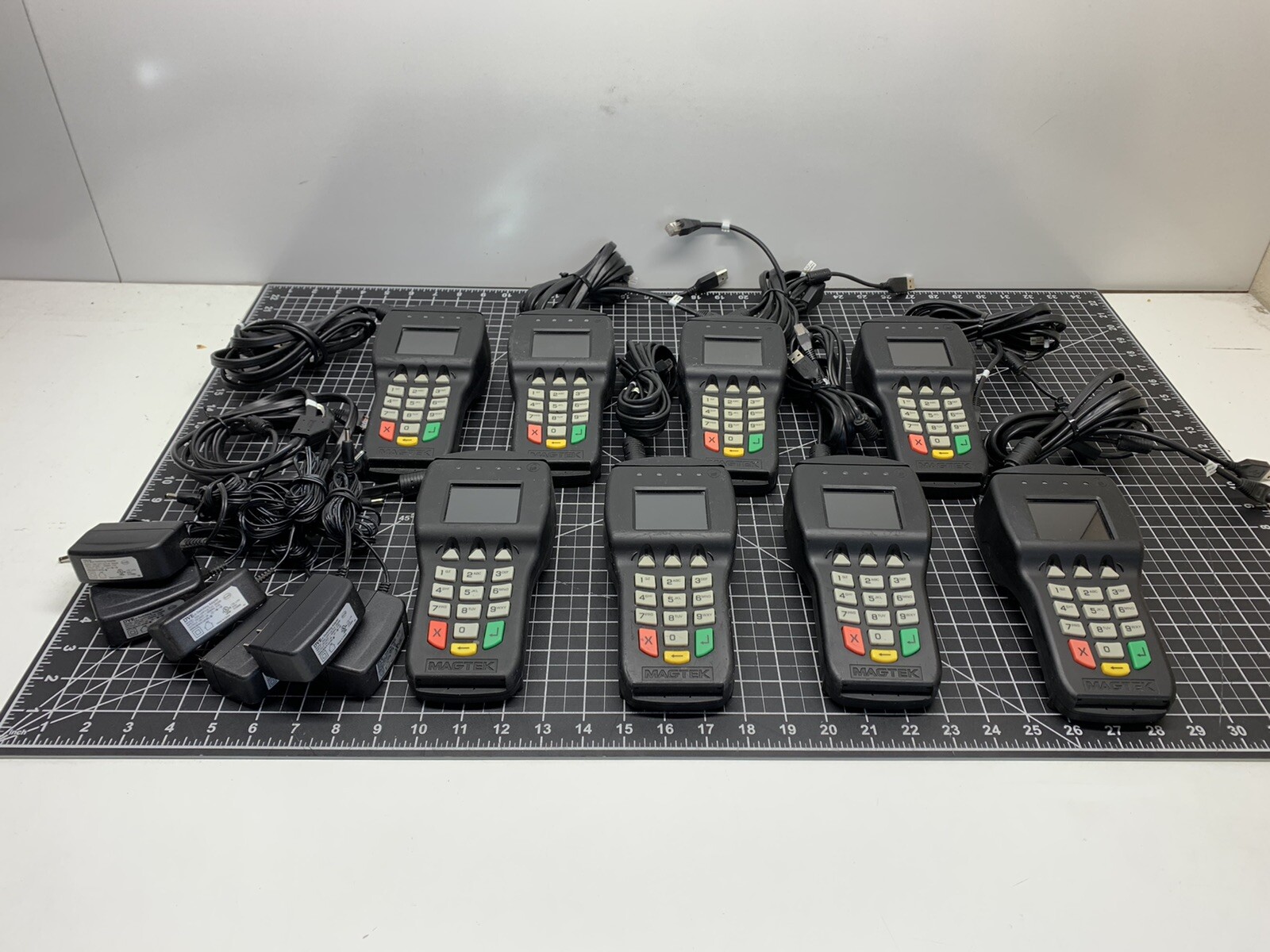 LOT OF 8* MAGTEK 30056005 Credit Card Processing Reader Terminal | # ...