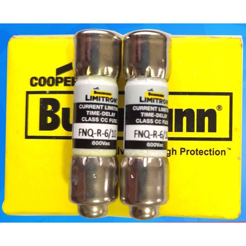 10pc new Bussmann FNQ-R-6/10 0.6A 600Vac Time Delay Fuse Free shipping ...