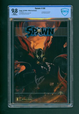 Spawn #150 - Phillip Tan Variant Cover CBCS 9.8 (Image, 2005) | eBay
