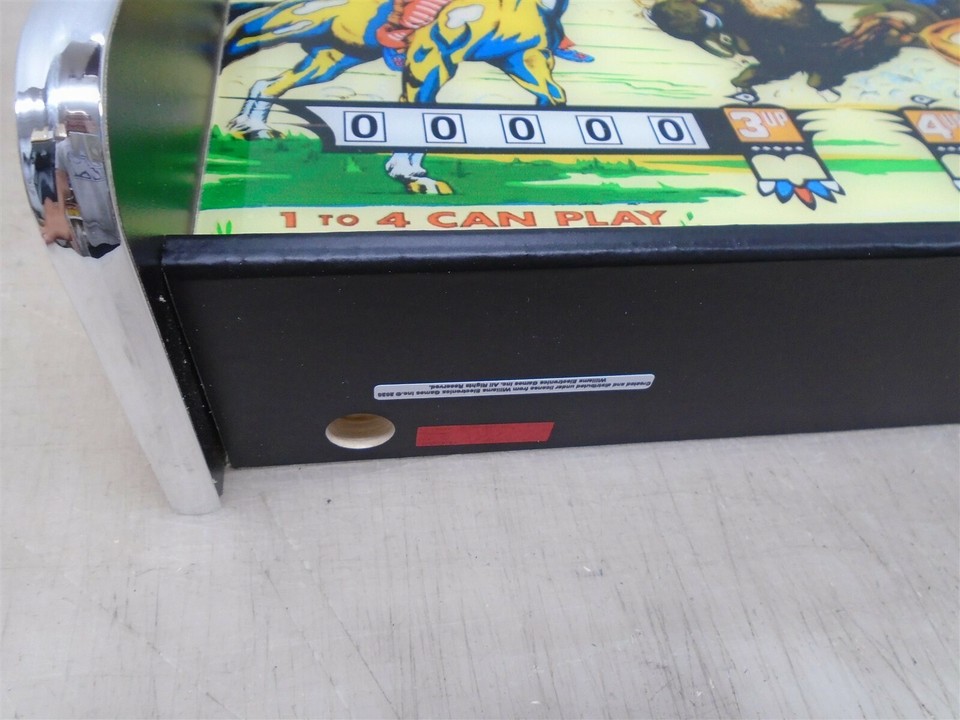 Bally Bow And Arrow Pinball Head LED Display light box | eBay