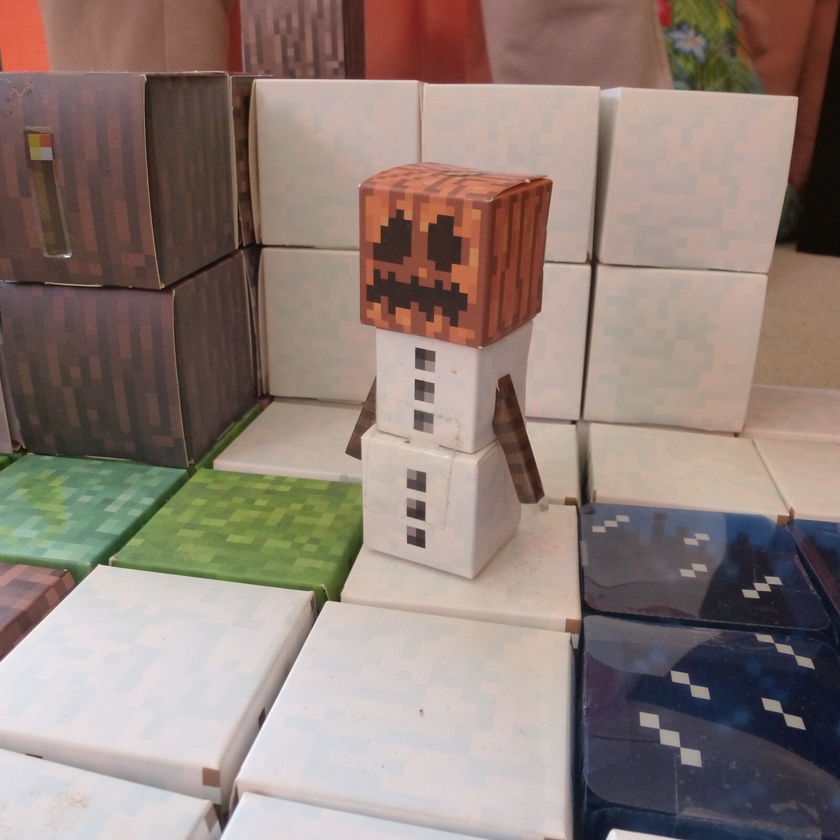Minecraft Snow Golem Papercraft