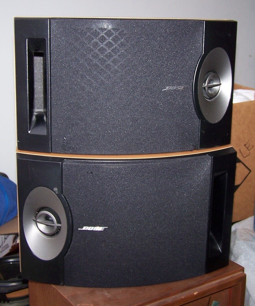 Bose 201 Series V Direct Reflecting Bookshelf Speakers L & R Pair | eBay