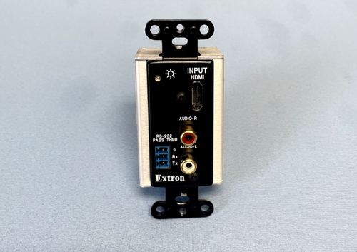 Extron DVI HDMI 201 A D Input Output RX TX RS-232 Audio Connector Wall ...