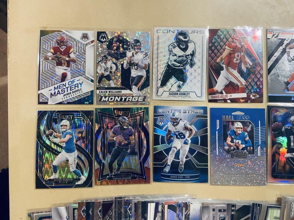 NFL Insert / Variation Lot (144) Stars Prizms SPs - Brady Chase Herbert ...