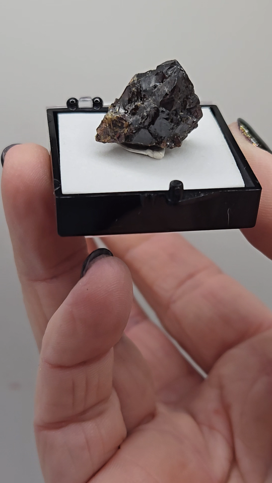 Ruby Jack Sphalerite & Galena Thumbnail Mineral Specimen - Elmwood Mine ...