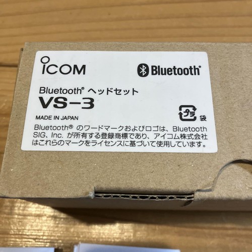 ICOM VS-3 Headsets Bluetooth Wireless Earphone Stereo jp | eBay