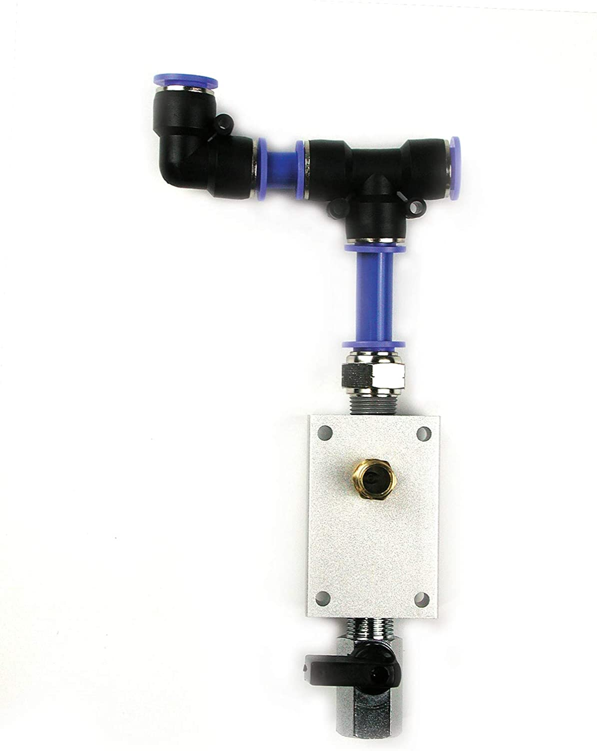 26-Pcs Garage Shop Compressed Air Line Kit Rapid Fit Complete System ...