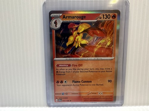 Armarouge 041/198 Holo Rare SV1 Base Set Pokemon TCG Card NM | eBay