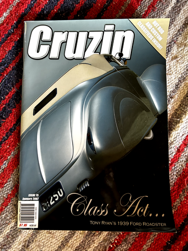 Cruzin Magazine Issue # 75 January 2007 Very Rare Issue Hot Rod Custom ...