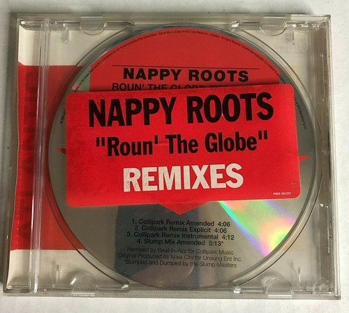 NAPPY ROOTS Roun the Globe 4 TRX CLEAN & INSTRUMENTAL PROMO DJ CD ...