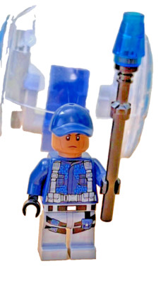 LEGO Jurassic World Dilophosaurus Ambush #75916 - ACU Trooper w/Cap ...