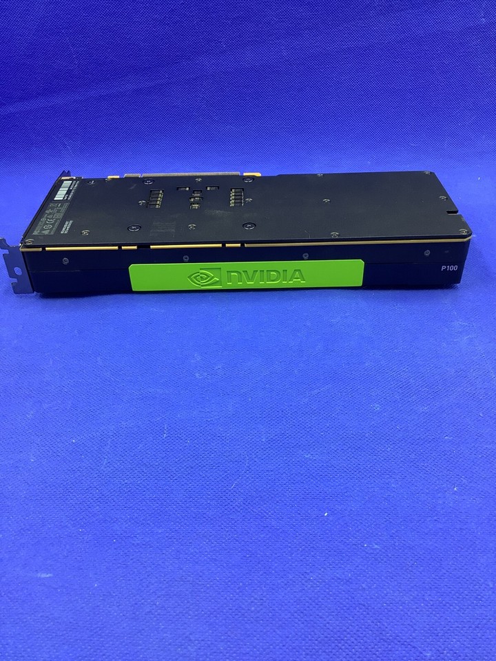 NVIDIA Tesla P100 16GB PCI-e 3.0 GPU Accelerator Card - 699-2H400-0201 ...