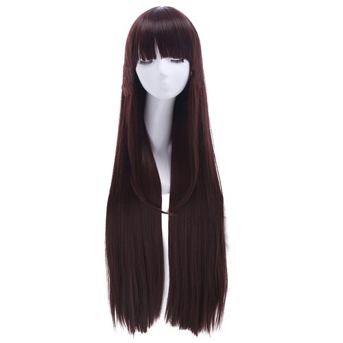 Fruits Basket Tohru Honda Cosplay Wig Long Dark Brown Straight Hair ...