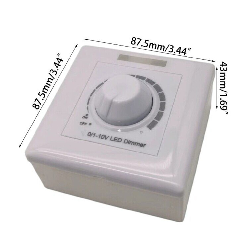 Dimmer Switch for LED Lights Stepless Brightness Control Wide ...