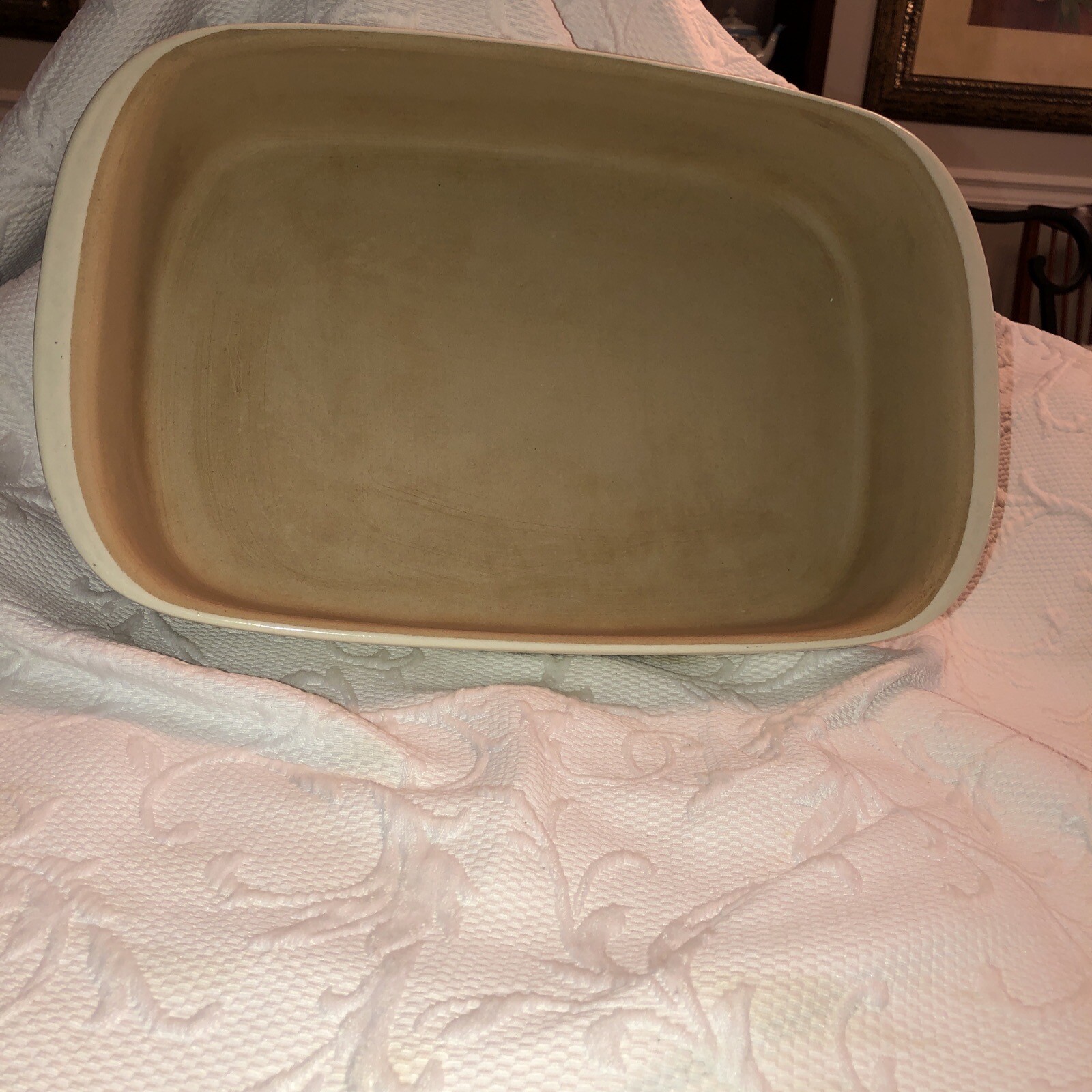 Pampered Chef Traditions Stoneware Rectangular Baker Casserole 1310 ...