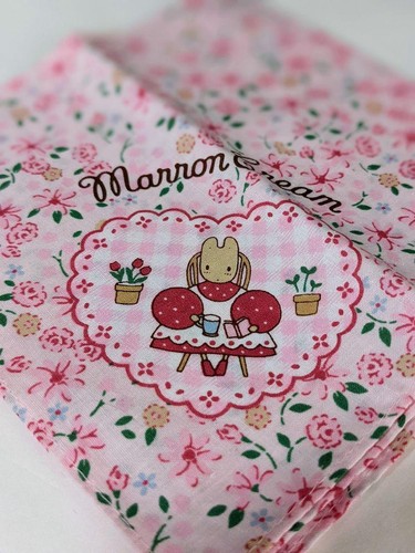 Maron Cream Sanrio Handkerchief 1995 Heisei Retro Product | eBay
