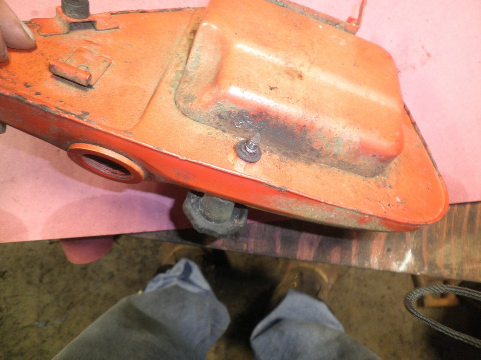 1968 ? 1970 Yamaha HS1 90 cc oil injection tank side cover | eBay