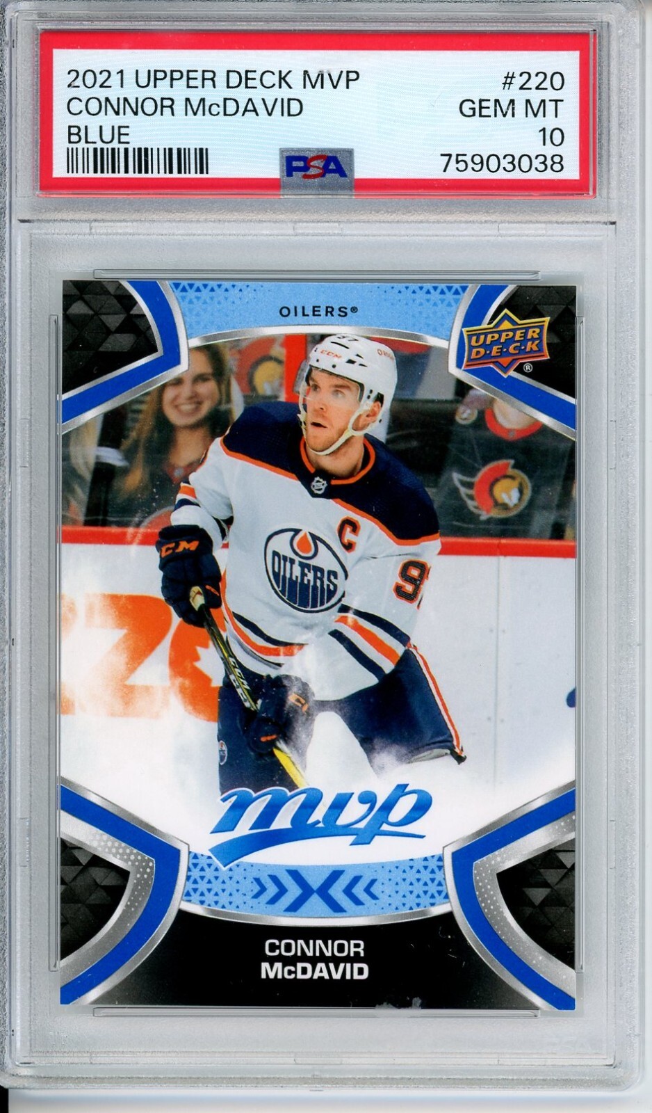 2021-22 Upper Deck MVP - Blue #220 Connor McDavid for sale online | eBay