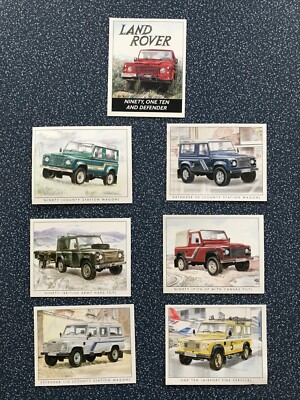 GOLDEN ERA-Land Rover collectors Cards x7 | eBay