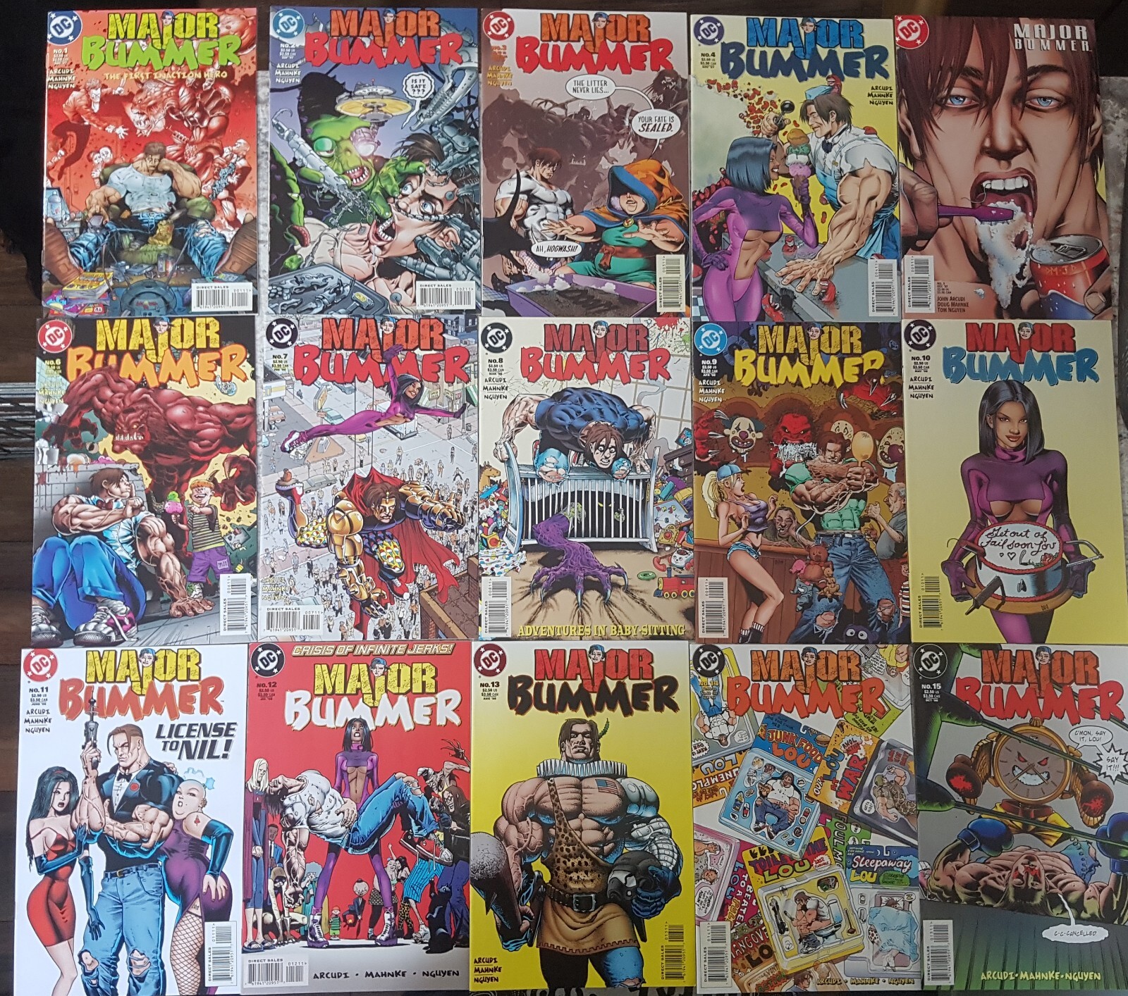 Major Bummer DC Comics 1st Print Complete set Full Run VF/NM | eBay