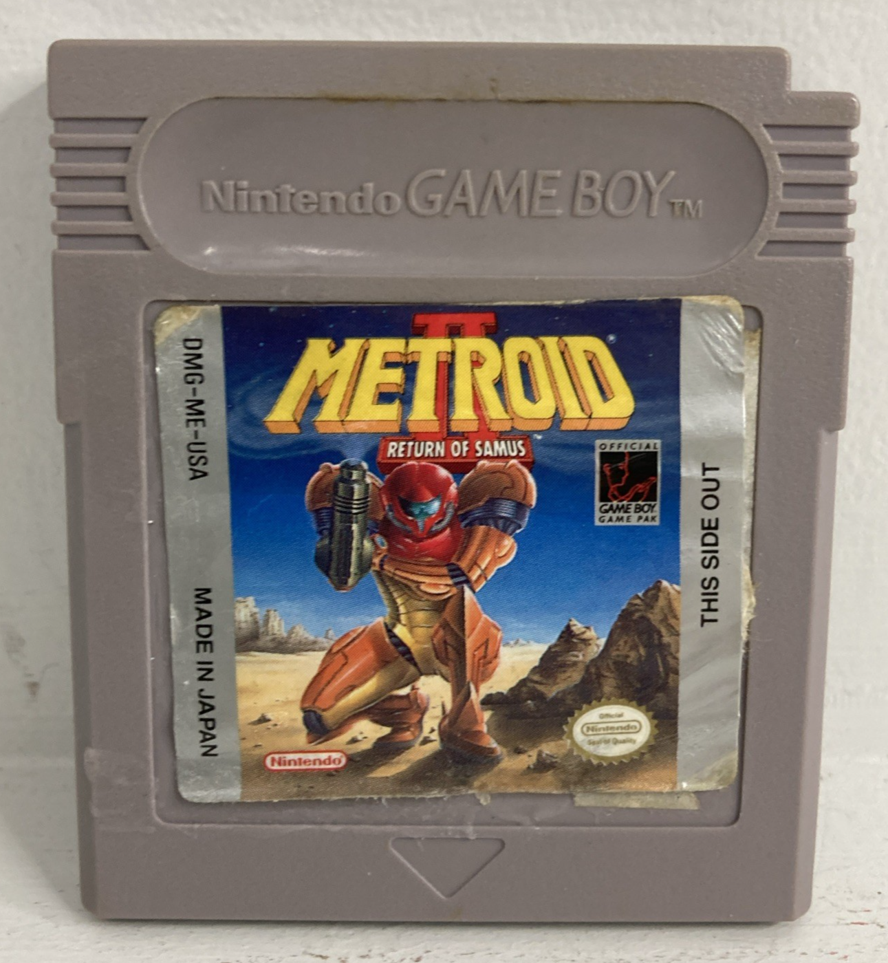 Game Boy Metroid II: Return of Samus Nintendo GB Original Cartridge ...