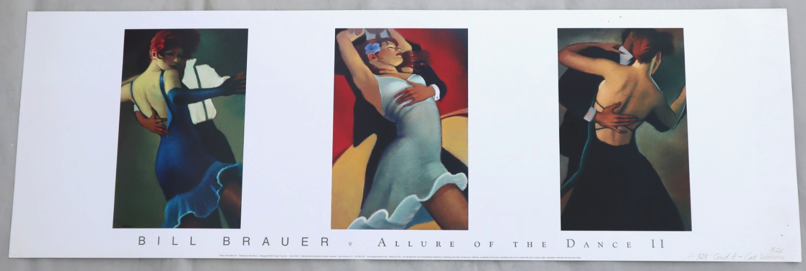Allure of the Dance II by artist Bill Brauer print 36 x 12 | eBay