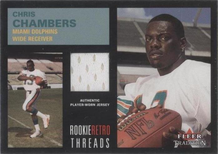 2001 Fleer Tradition - Rookie Retro Threads Chris Chambers Jersey (MEM ...