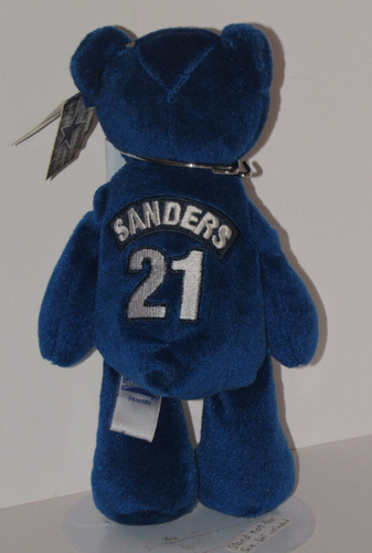 Deion Sanders Dallas Cowboys Limited Treasures Bear 1998 NWT #4193 | eBay