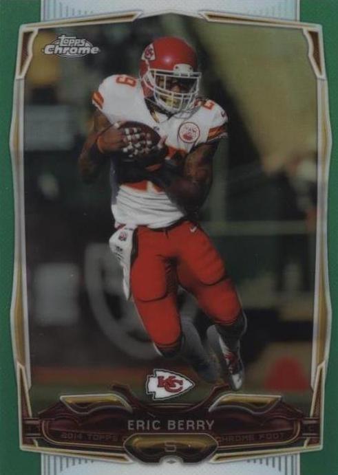 2014 Topps Chrome - Eric Berry #44 Green Refractor for sale online | eBay