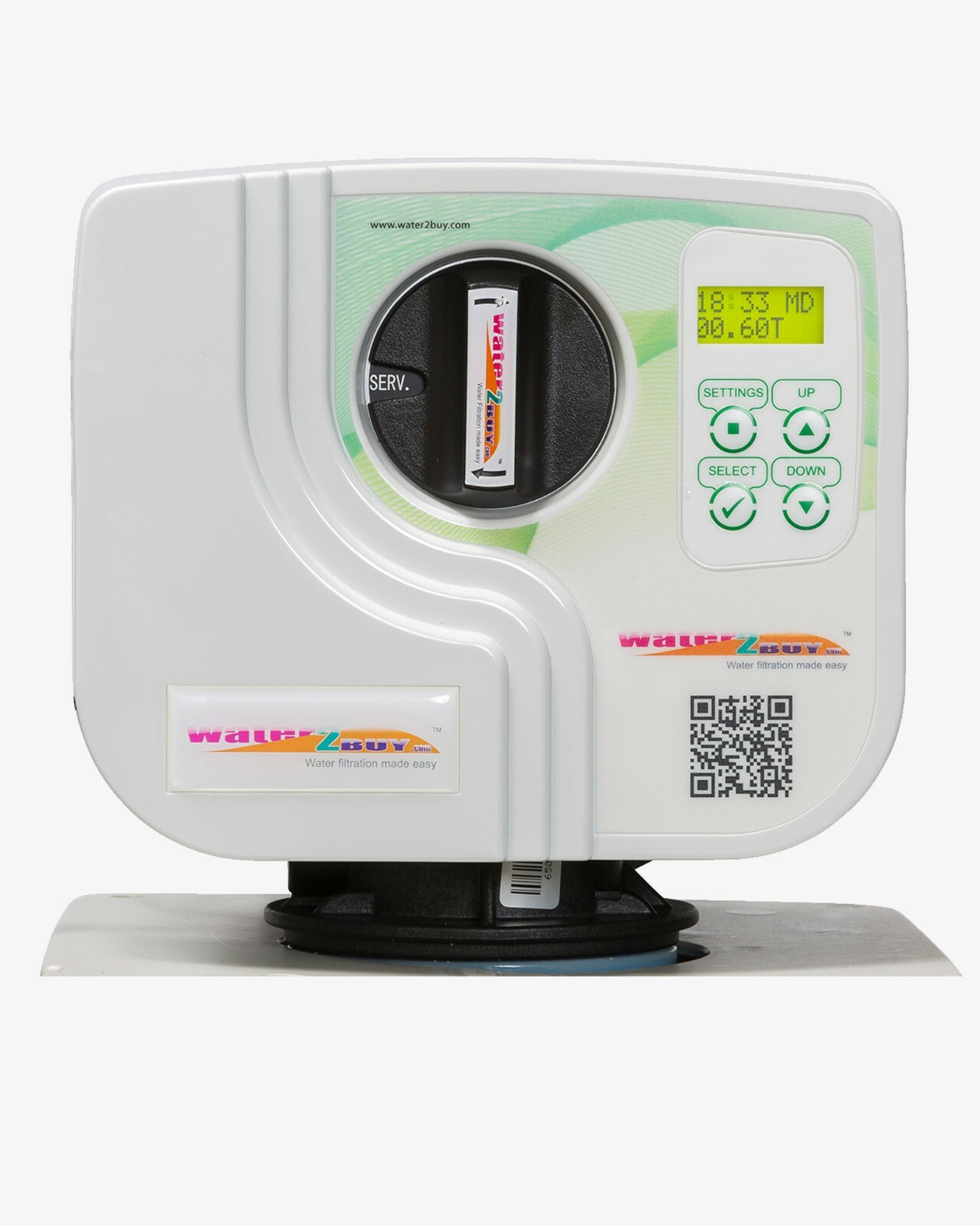 Water2Buy W2B800 Water Softener|Efficient Digital Meter Softener for 1 ...